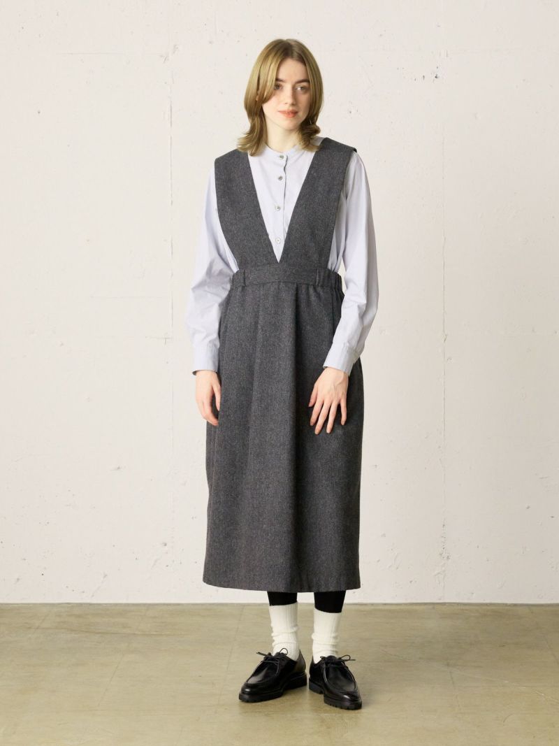 MidiUmi Aラインバンドカラーシャツ| MARcourt ONLINE STORE MidiUmi Aラインバンドカラーシャツ| MARcourt ONLINE STORE