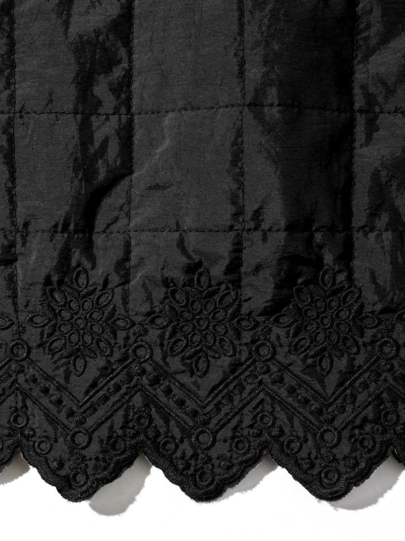 MIDIUMISOLID for Ladies 刺繍キルティングスカート| MARcourt MIDIUMISOLID for Ladies 刺繍キルティングスカート| MARcourt